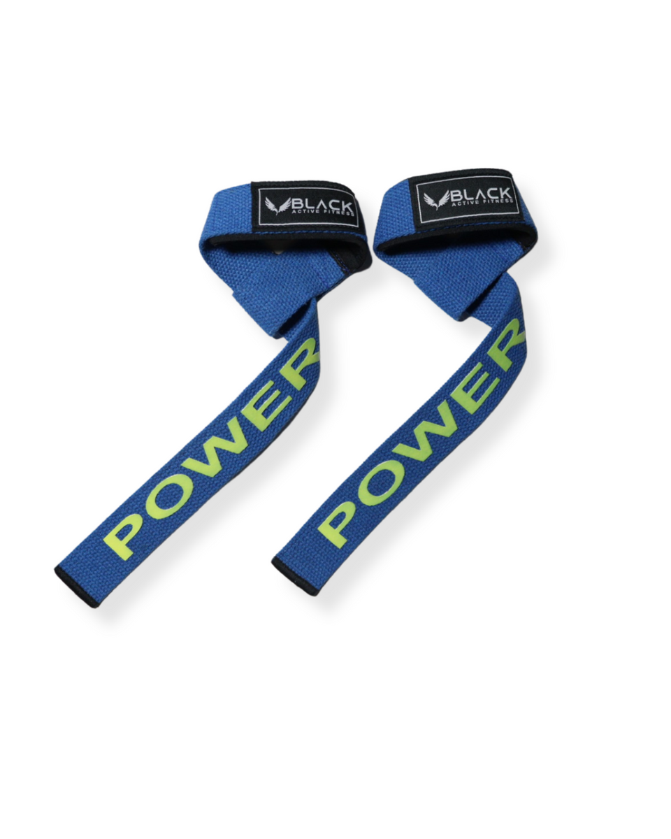 POWER STRAPS BLUE – Black Active Fitness